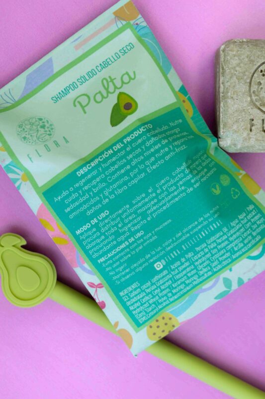 Shampoo solido Palta // Cabello Seco y/o Maltratado - Flora Fruits & Love