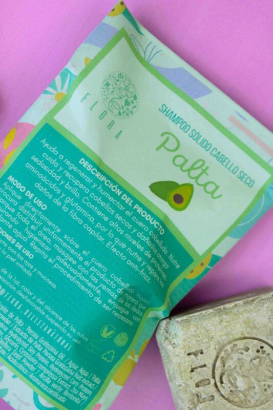 Shampoo solido Palta // Cabello Seco y/o Maltratado - Flora Fruits & Love